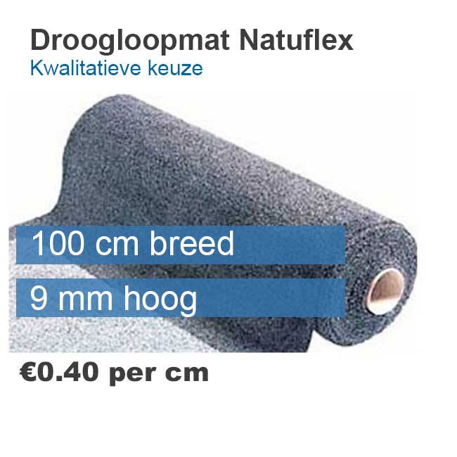 Natuflex Droogloopmat op rol 100 cm - Mattenvoordeel